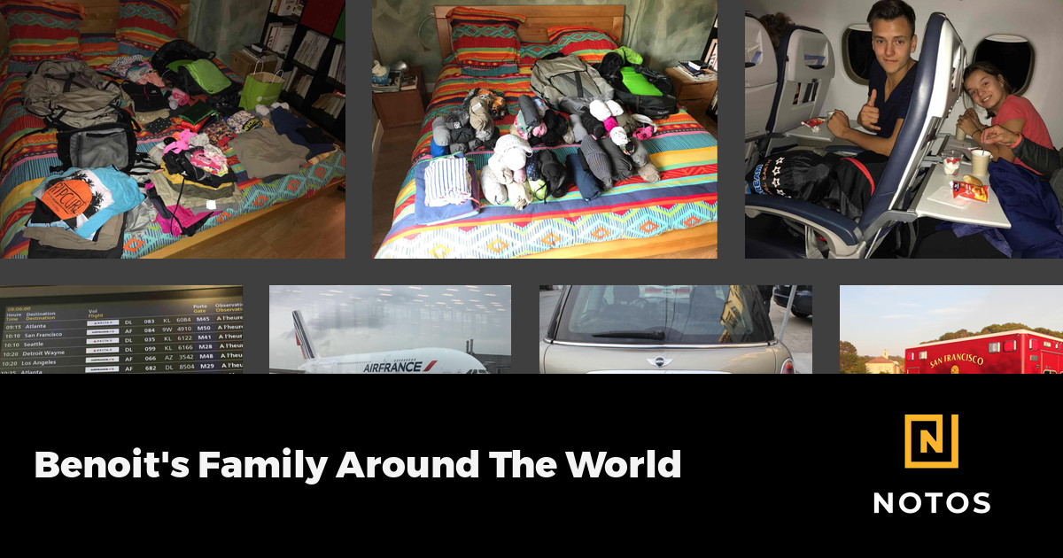 Benoit's Family Around The World | Notos