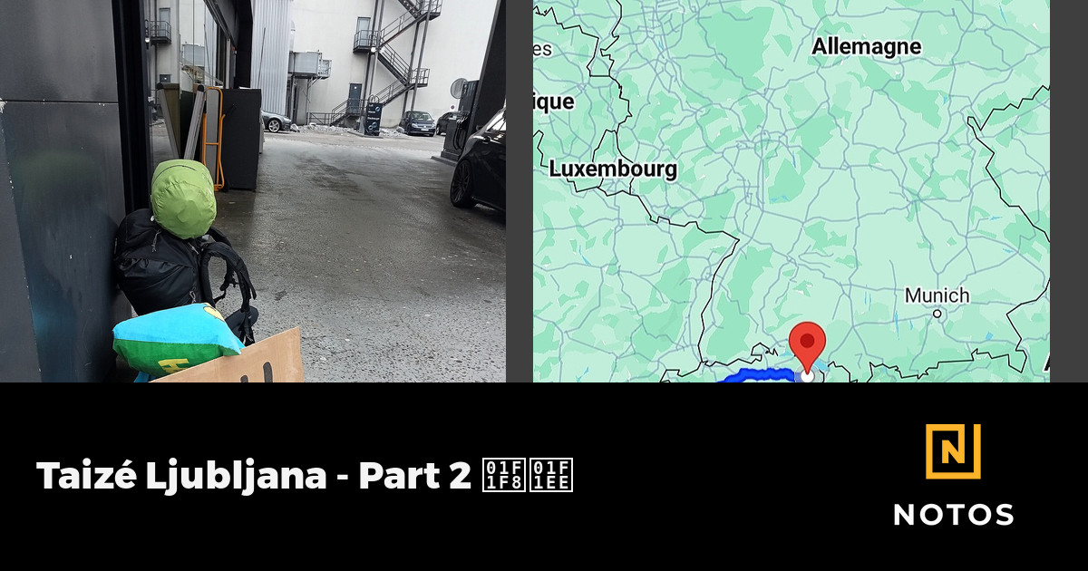 Taizé Ljubljana - Part 2 🇸🇮 | Notos